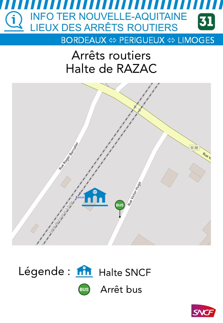 Gare Razac : accès, services et infos pratiques | TER