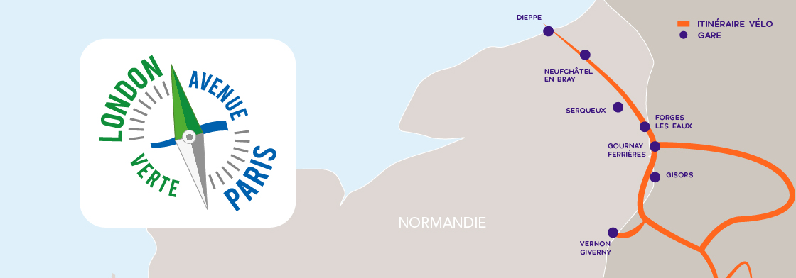 Avenue Verte - Itinéraire à vélo accessible en train | SNCF NOMAD TRAIN